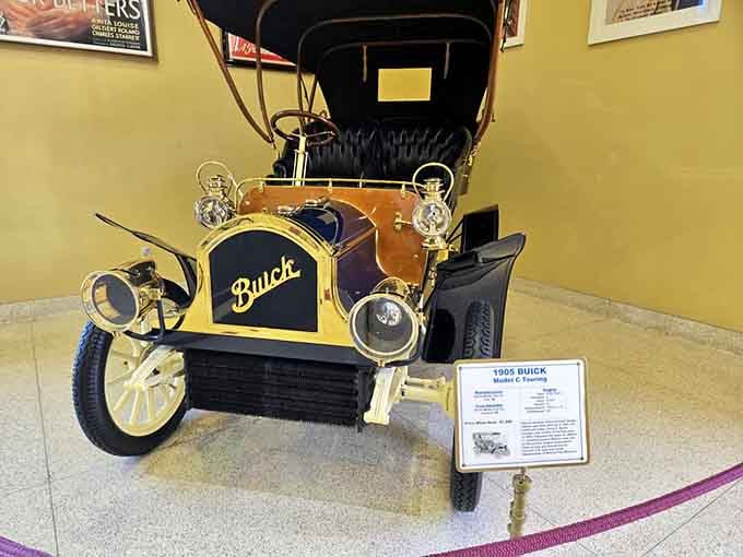 This 1905 Buick predates most of your grandparents and still looks ready for a Sunday drive through the countryside.