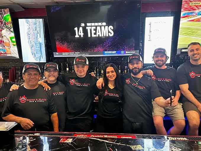 The crew behind the magic, proving that great food comes from people who genuinely care about what they serve.