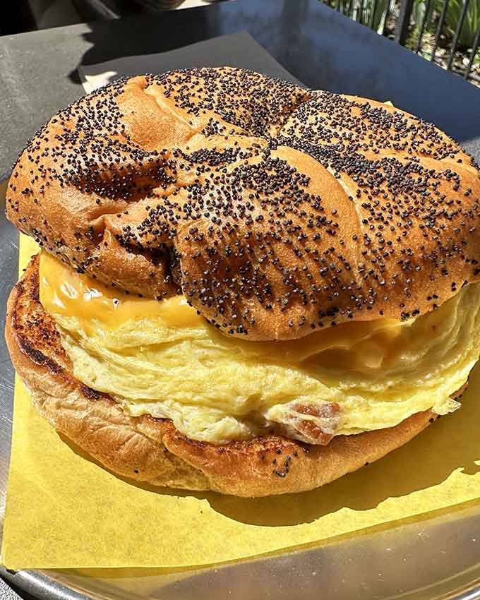 Sometimes simple is spectacular, especially when eggs get this fluffy and cheese melts with such enthusiasm.