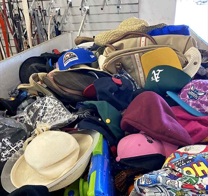 From baseball caps to sun hats, there's headwear here for every personality and zero judgment about your choices.