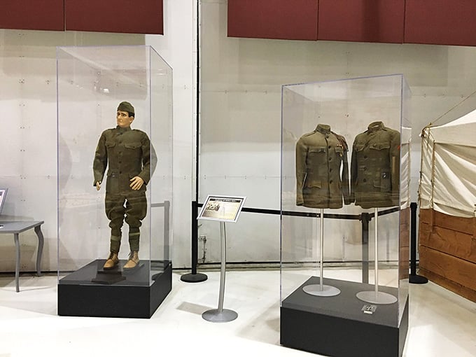 Original World War I uniforms remind us of the real people who wore them into history's pages.