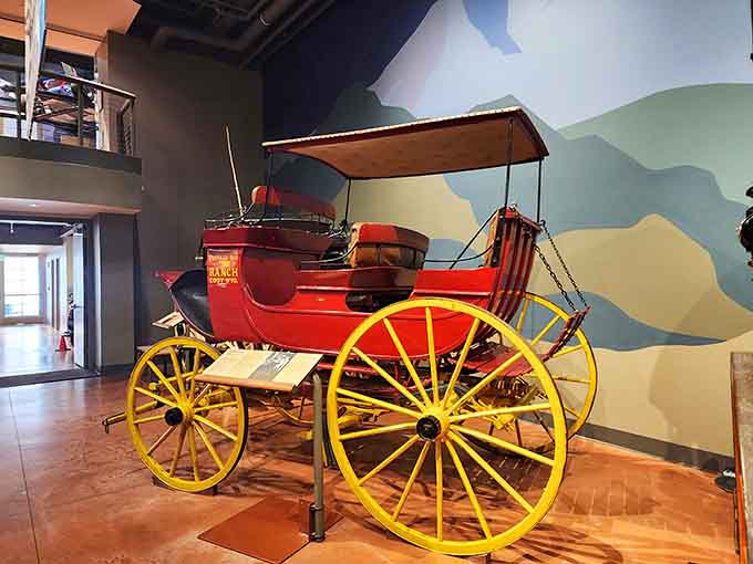 Red and yellow never looked so good together, especially when attached to wheels that conquered Colorado's rugged terrain.