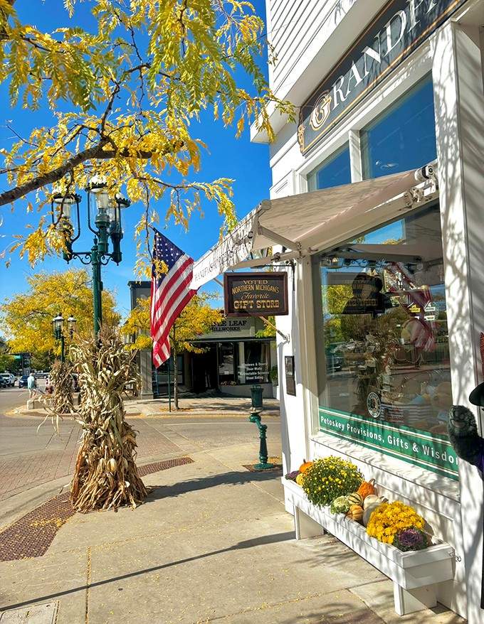 Downtown shops welcome browsers with that small-town friendliness that makes impulse buying feel like supporting family.
