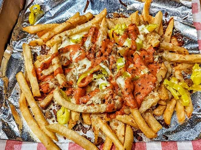 Loaded fries that transform a simple side dish into a full-blown culinary adventure worth every indulgent calorie.