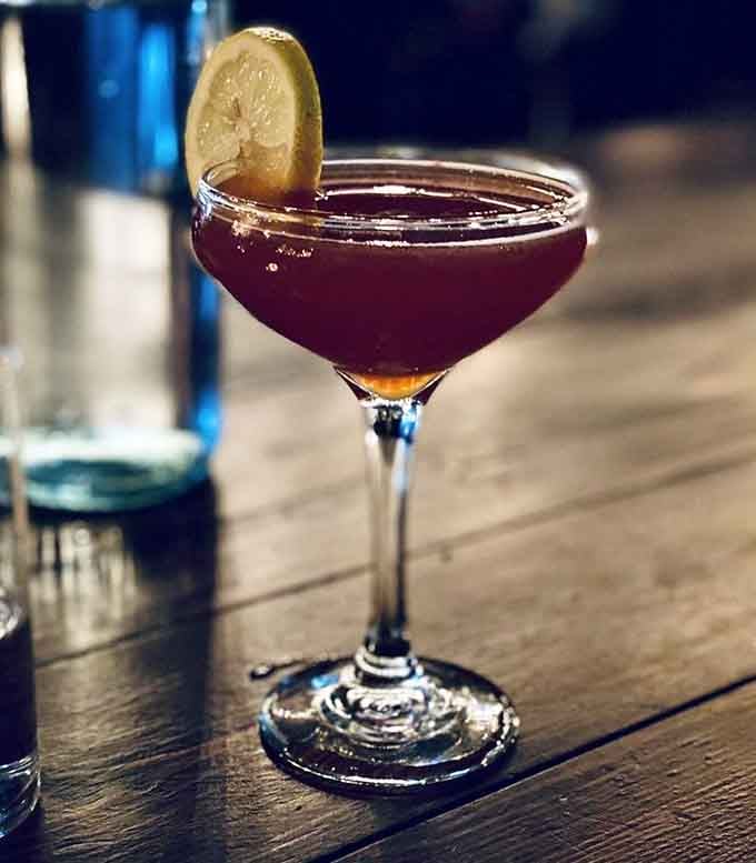 Craft cocktails that look almost too pretty to drink, but you'll manage to overcome that obstacle somehow.