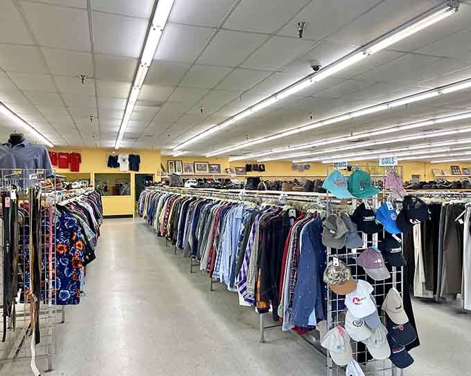 Men's clothing racks prove that looking sharp doesn't require emptying your wallet or explaining purchases to anyone.
