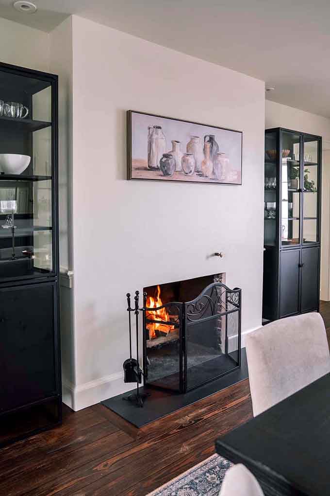 Nothing says "cozy evening" quite like a crackling fire and the knowledge you're living your best life.