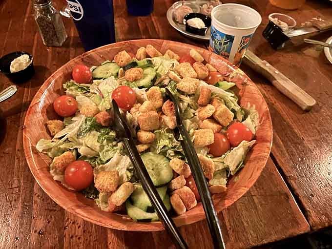 Sometimes a simple salad is exactly what you need before diving into the serious business of steak.