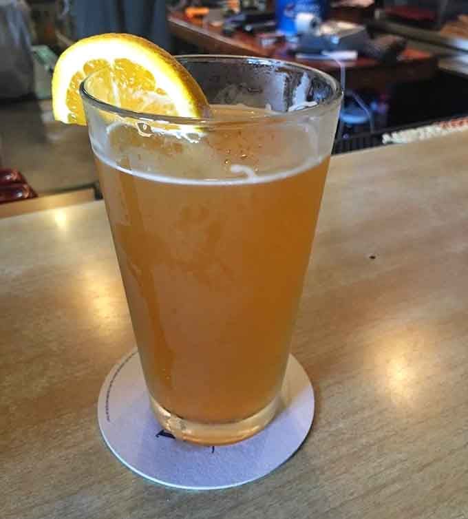 A cold beer with a citrus twist pairs perfectly with crabs, creating the kind of afternoon worth remembering.