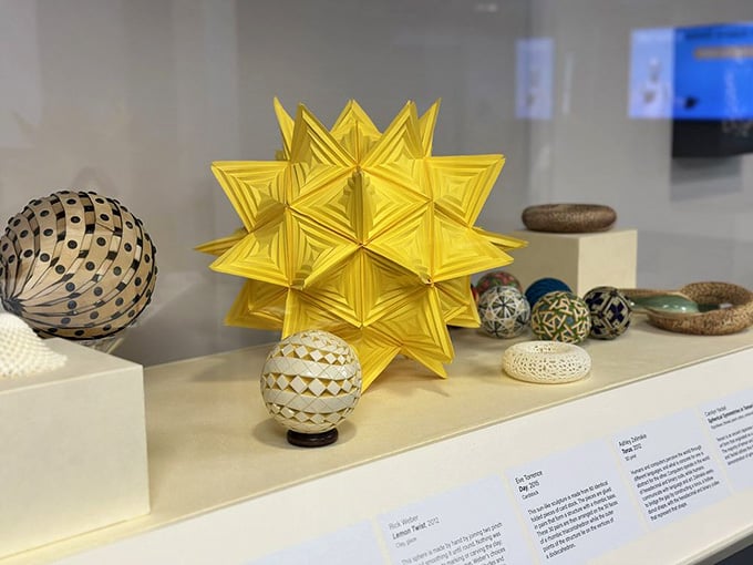 Geometric origami so precise it makes your high school art projects look like crumpled lunch bags.