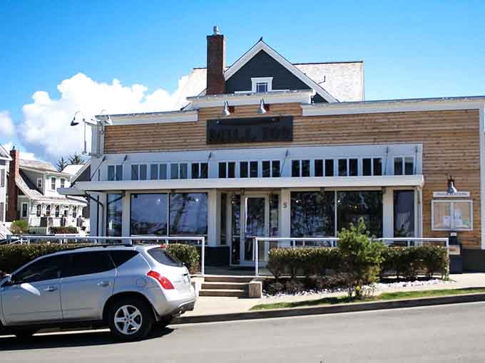 The Mill serves as Seabrook's gathering spot, where community happens naturally over good food and conversation.