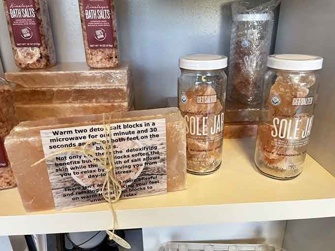 Take-home salt products that let you recreate a bit of this magic in your own bathroom sanctuary.