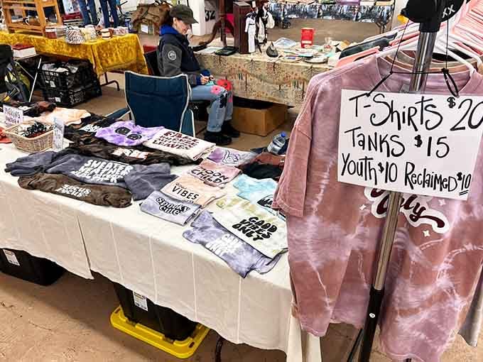 Graphic tees and tie-dye t-shirts prove that fashion is cyclical, and your wallet will thank you for shopping here.