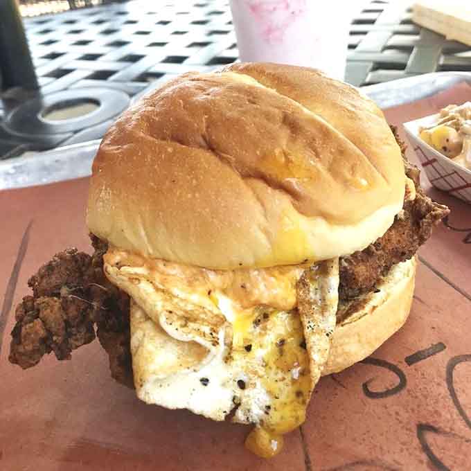 Even the chicken gets the royal treatment here, proving that poultry deserves just as much smoke and love.