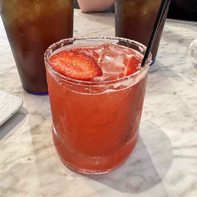 A strawberry cocktail so refreshing it might just give you actual superpowers, or at least feel like it.