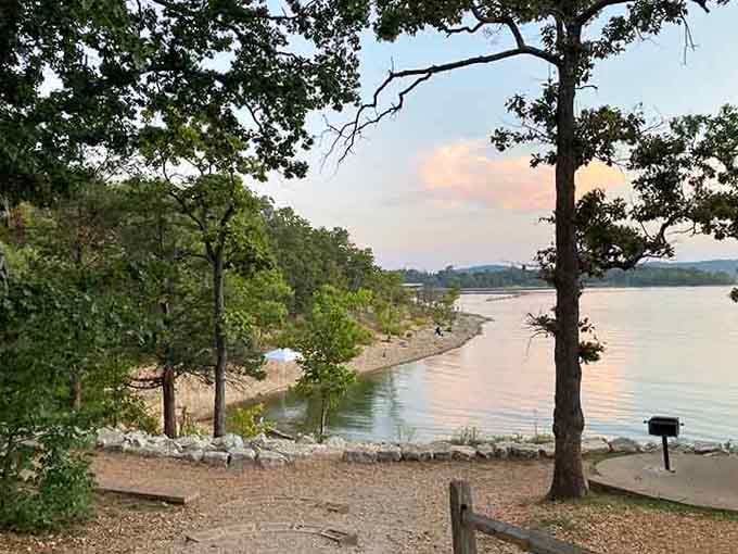Moment of calm under bare branches offer front-row seats to one of Missouri's most underrated water views.