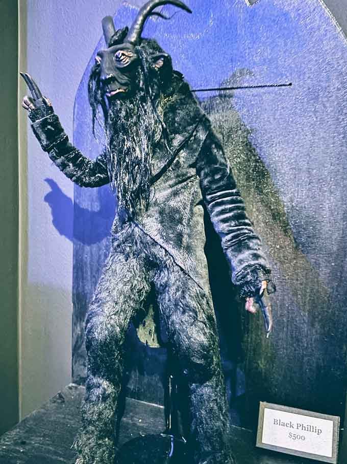 "Black Phillip" stands ready to make deals, or at least serve as your most unsettling conversation piece.