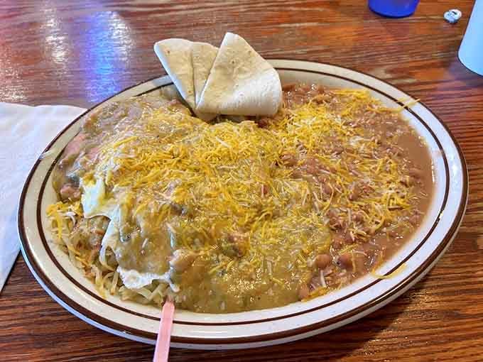 Treat yourself to this hearty and delicious meal, served with a friendly smile and perfect for fueling your next adventure.