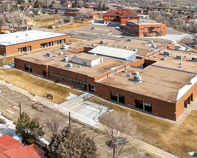 Trinidad High School sits ready to educate without the competitive pressure cooker atmosphere of overcrowded Front Range districts.