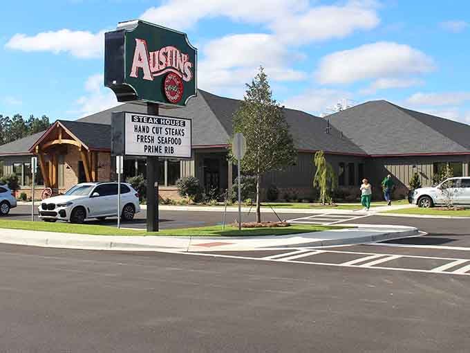 Austin's Cattle Company serves up steakhouse excellence in a building that looks as welcoming as the food tastes inside.