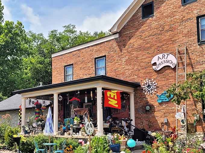 Art and antiques blend together in shops that celebrate creativity from every era and style you can imagine.