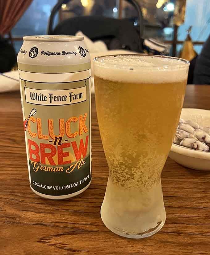 Their signature Cluck-n-Brew pairs perfectly with fried chicken, creating harmony your taste buds didn't know they needed.