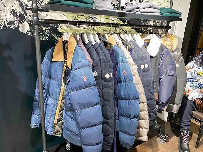 Puffy jackets in every shade of blue prove that staying warm doesn't require sacrificing your entire paycheck to winter.