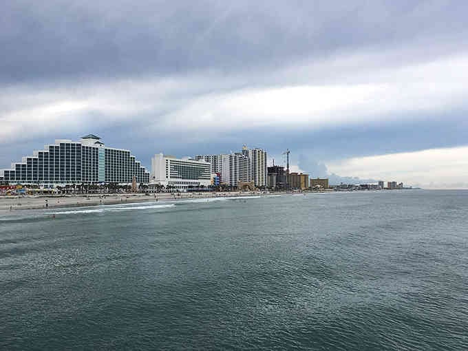 The Atlantic coastline meets modern hotels in a view that never gets old, no matter how many times you see it.