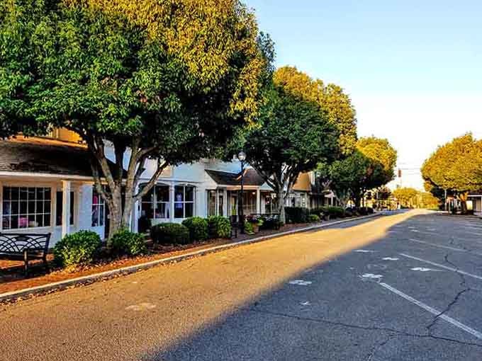 That vintage theater marquee standing tall reminds you that entertainment doesn't require a multiplex or reserved seating apps.
