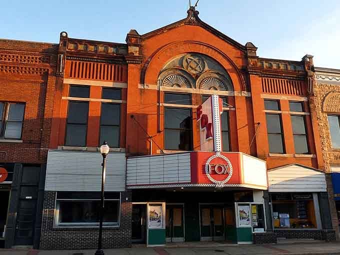 The Fox Theater's terracotta facade glows like a sunset over Main Street&mdash;where marquee dreams still flicker to life.