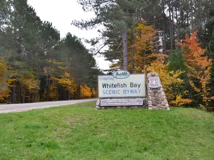 This welcoming sign marks the gateway to adventures where Superior's wild beauty takes center stage magnificently.