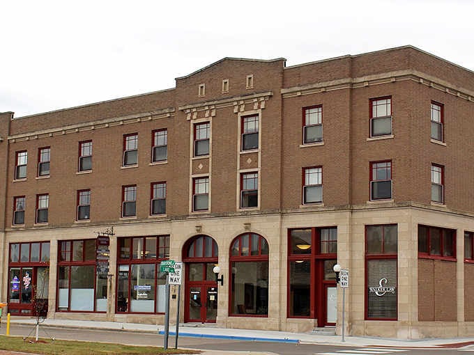 Elegant arched windows and detailed brickwork showcase craftsmanship that would cost a fortune to recreate today.