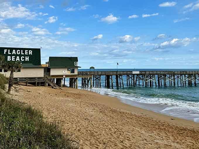 That classic beach sign says it all&mdash;this is where locals come when they want the real deal.