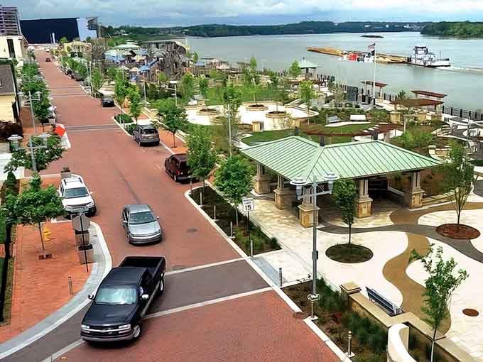 Owensboro's riverfront development proves you can have beauty and low costs together.