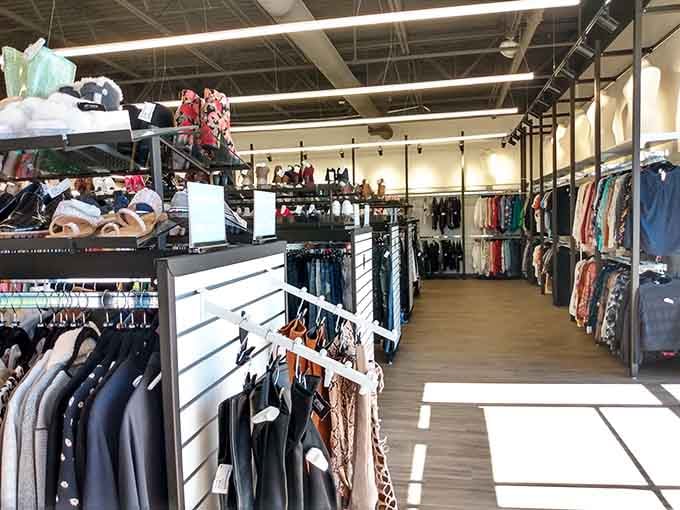 Multi-level displays maximize every inch of space, turning vertical storage into an art form that shoppers truly appreciate.