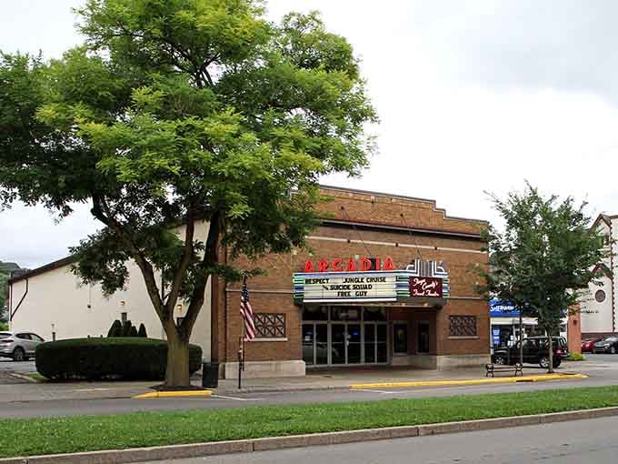 The Arcadia Theatre's art deco facade adds vintage Hollywood glamour to this historic town's already impressive architectural resume.