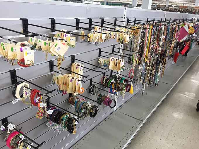 Jewelry displays that sparkle with possibilities, where accessorizing doesn't mean choosing between rent and looking fabulous.