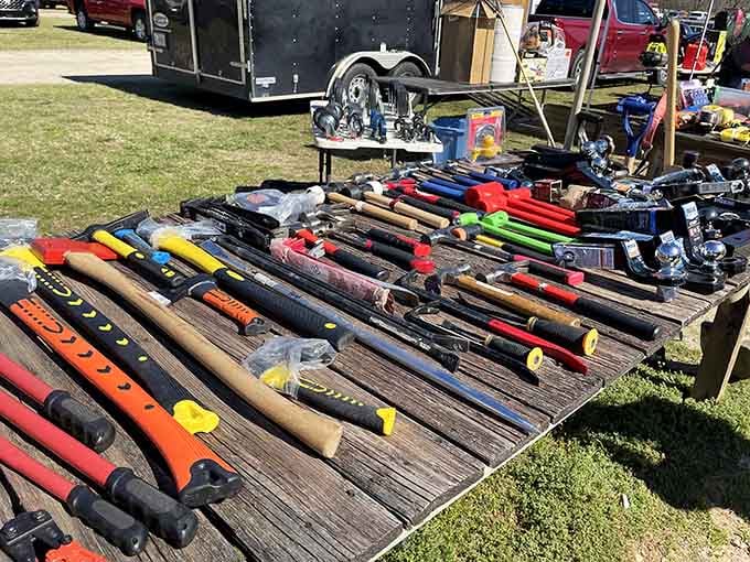 Tool tables where DIY dreams come true without the hardware store markup that makes your wallet weep.