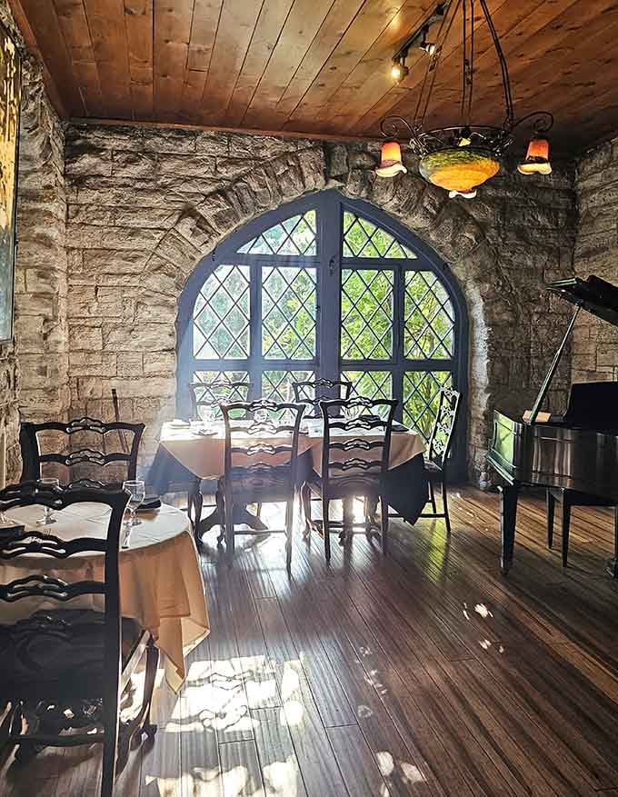 Arched windows and wooden tables create the most Instagram-worthy lunch spot you'll find in the Mohawk Valley.