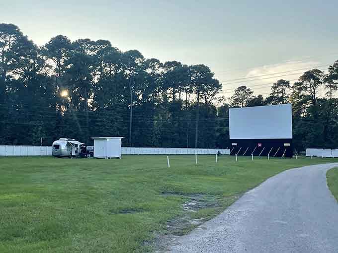 The Highway 21 Drive-In keeps the tradition alive for folks who remember when movies meant sitting in your car.
