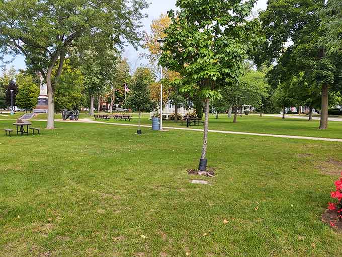Nathan Strong Park offers the kind of green space where time slows down and stress evaporates instantly.