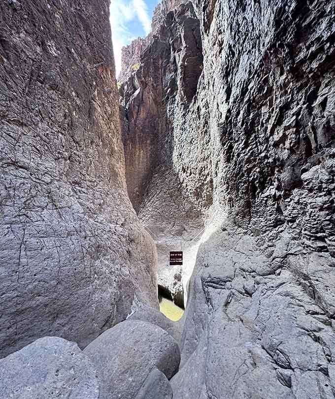 Slot canyons reveal layers of geological history stacked like the world's most impressive natural layer cake.
