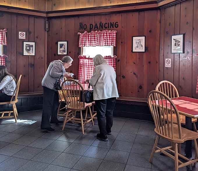 Locals know the best tables are the ones with the most character and the best people-watching opportunities available.