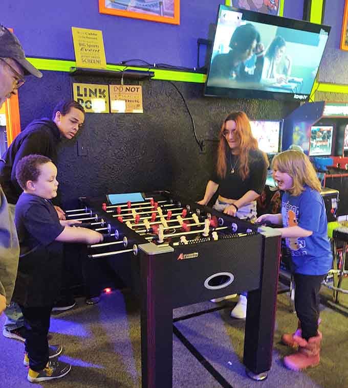 Foosball tournaments and family time prove that the best restaurants create memories beyond just the meal itself.