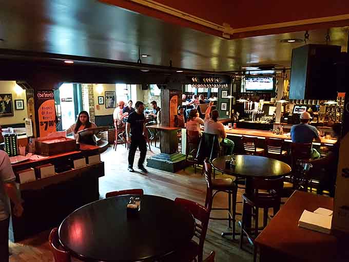 A bustling dining room with happy people is the best review any restaurant could ever hope to receive.