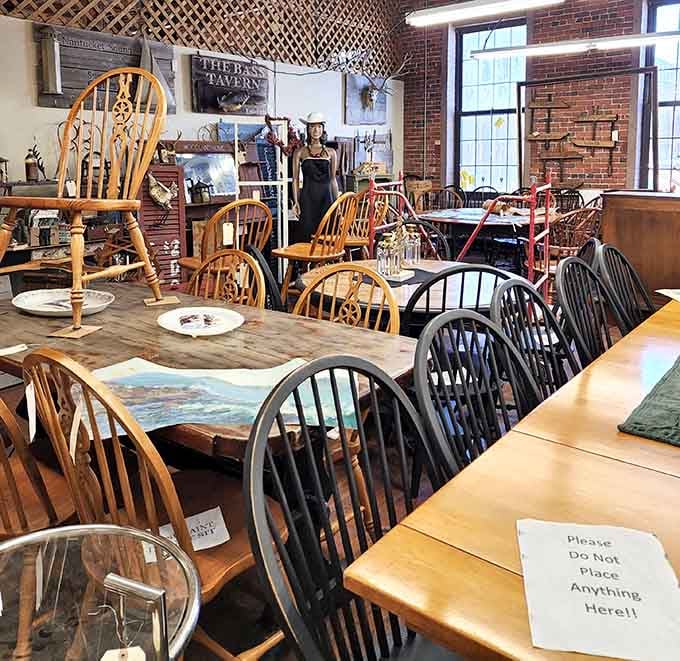 From Windsor chairs to farmhouse tables, this furniture collection represents decades of Sunday dinners and family game nights gone by.