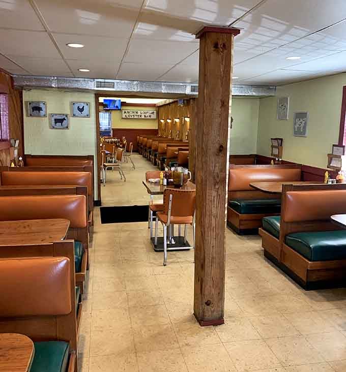 Those booths have witnessed countless barbecue debates and family celebrations, and they're ready for yours too.