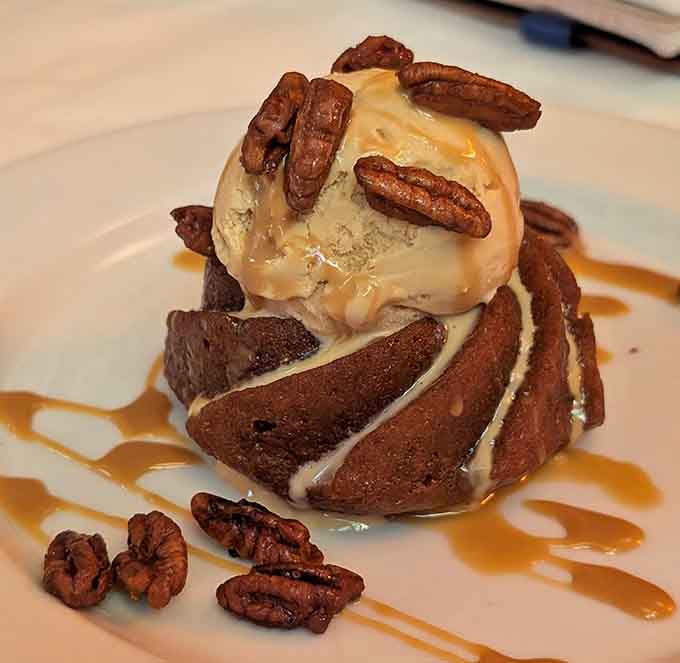 This dessert stacks layers of indulgence higher than your New Year's resolutions, and honestly, we're not even mad about it.