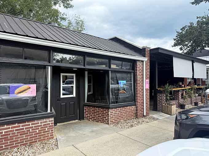 The unassuming storefront that's basically a portal to burger paradise, if paradise had excellent parking and reasonable hours.