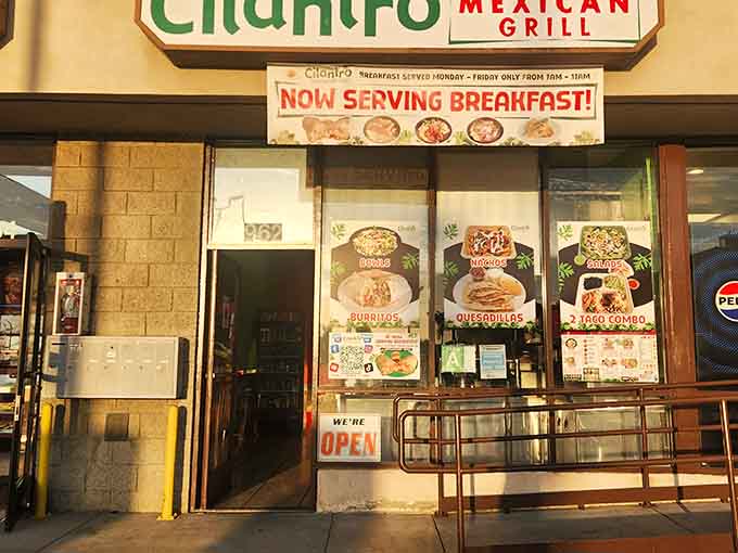"Now Serving Breakfast" might be the most beautiful words you'll see at a gas station entrance.